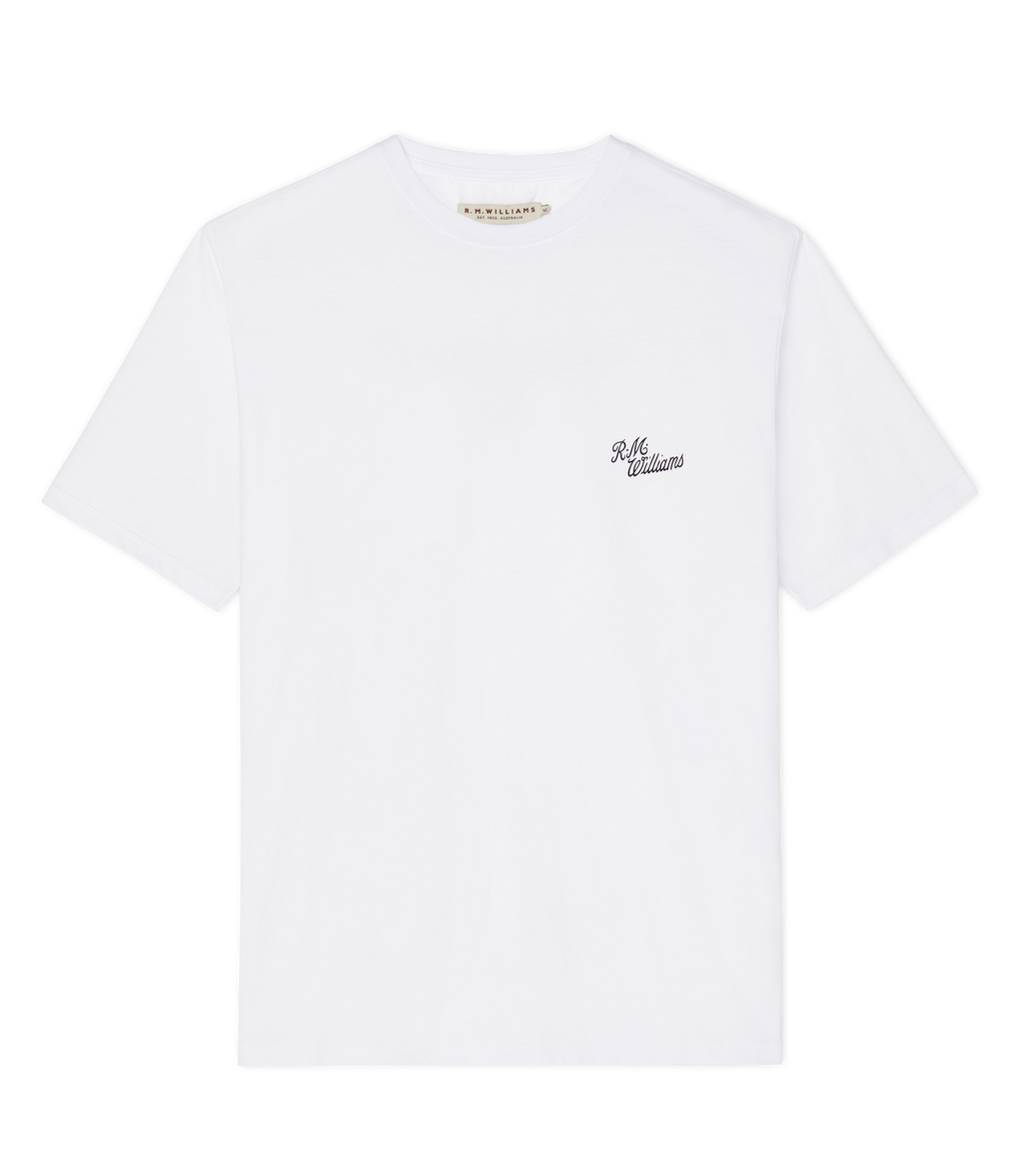 Prospect t-shirt - White – Holmes & Co of Cambridge