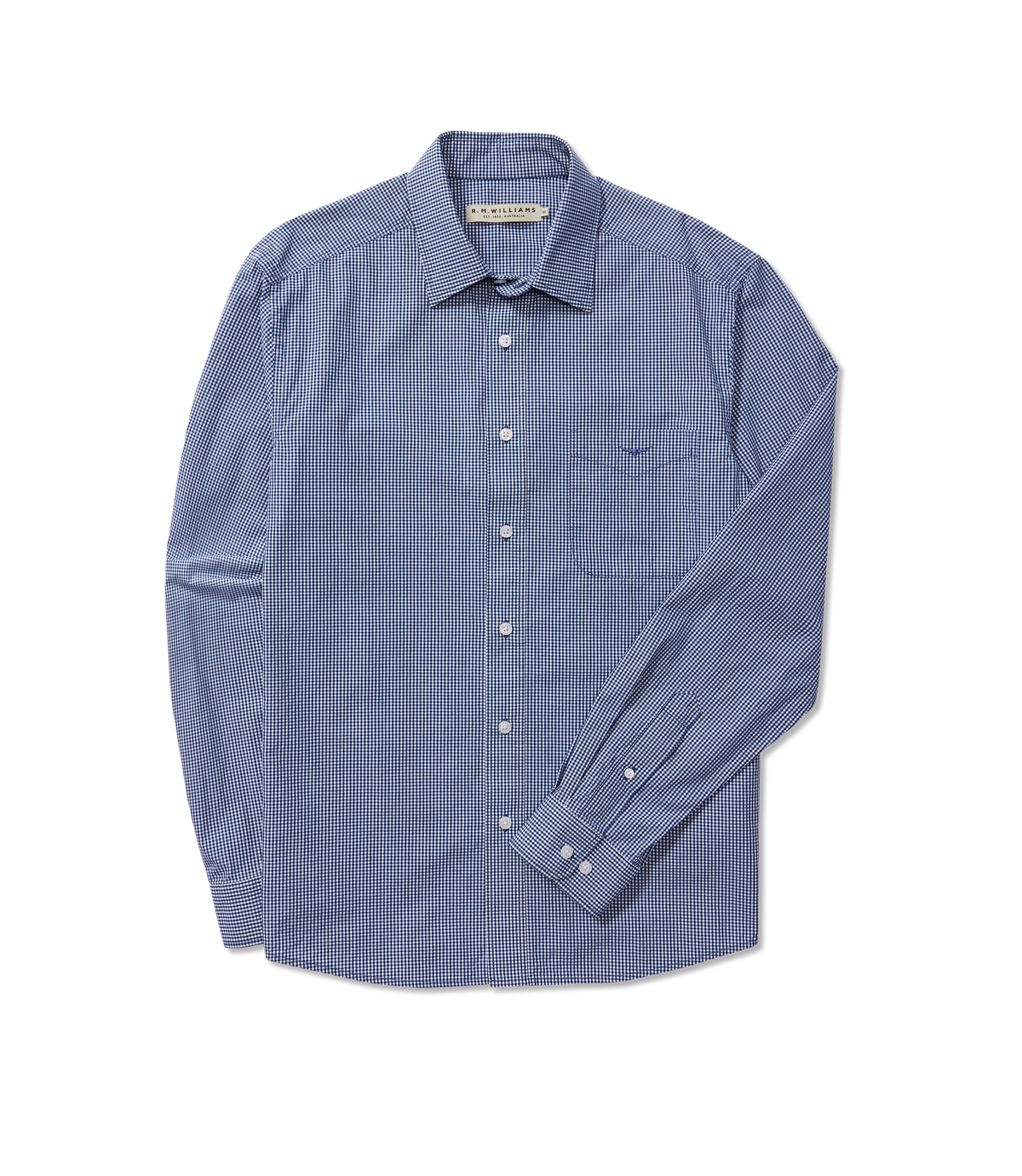 Classic Shirt - Navy White | Holmes & Co Boutique NZ | Holmes & Co of ...