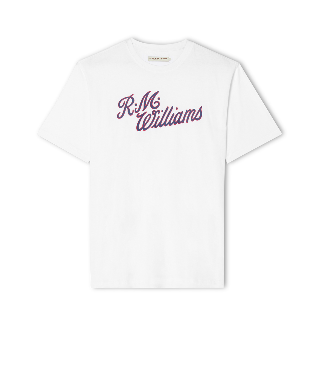 R.M.W Script T-Shirt – Holmes & Co of Cambridge